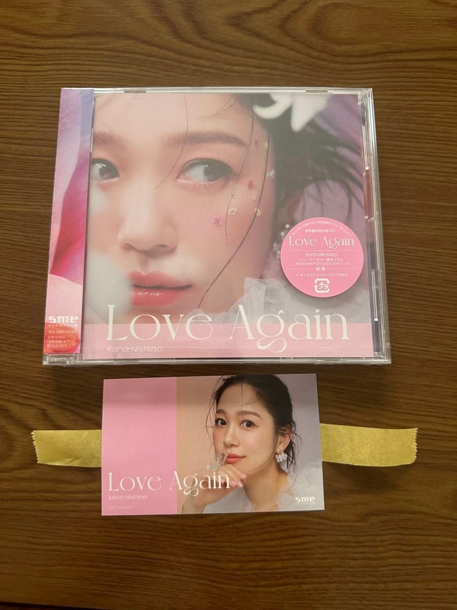 Amazon.co.jp: 西野カナ Love Again CD ステッカー付 通常盤 : おもちゃ