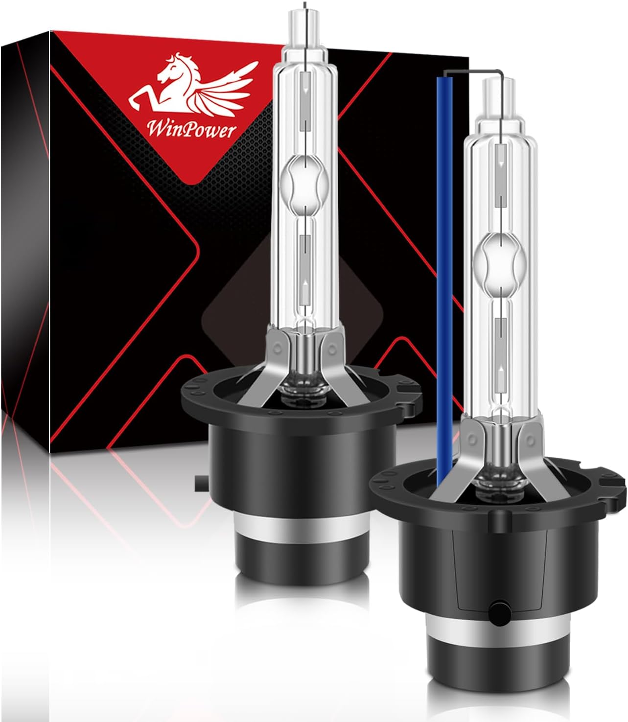 Amazon.com: HYB D4R HID Bulbs, 8000K Diamond White Xenon Replacement ...