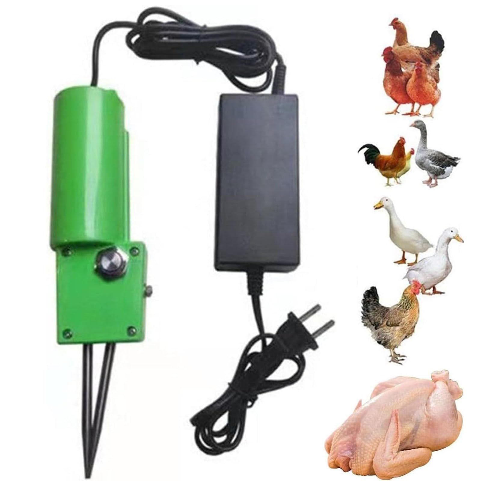 ASnwpaK 150 W Handheld Chicken Calling Machine, Electric Poultry ...