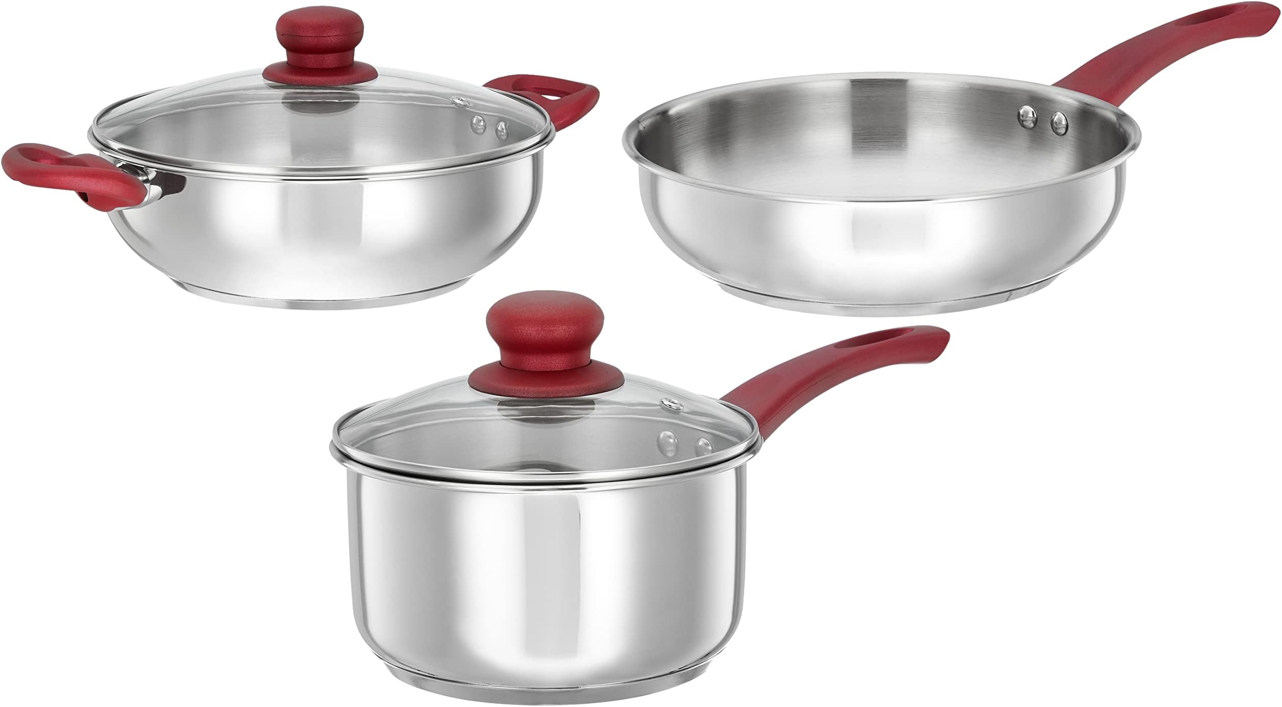 Buy Prestige Steel BYK Dishware Set - Black, 3 Pieces Online at Low ...