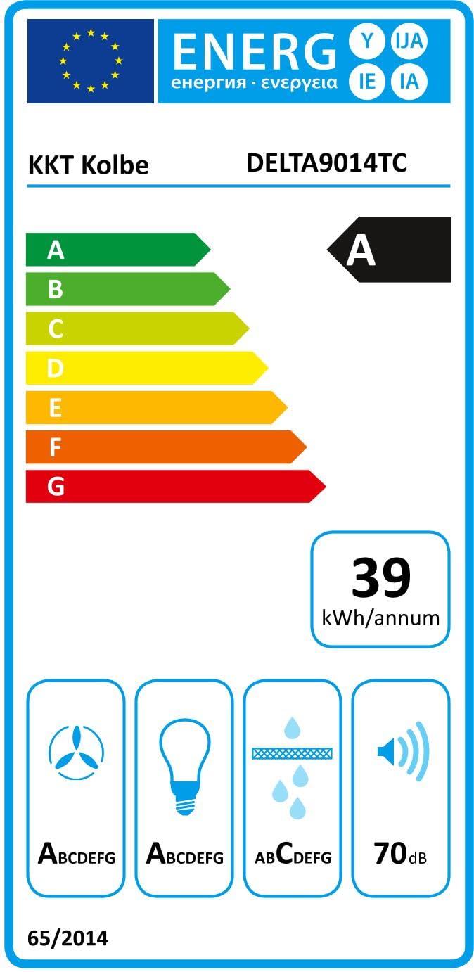 Smeg KDE600EX - Campana (553 m³/h, Canalizado, E, C, C, 65 dB) : Amazon ...