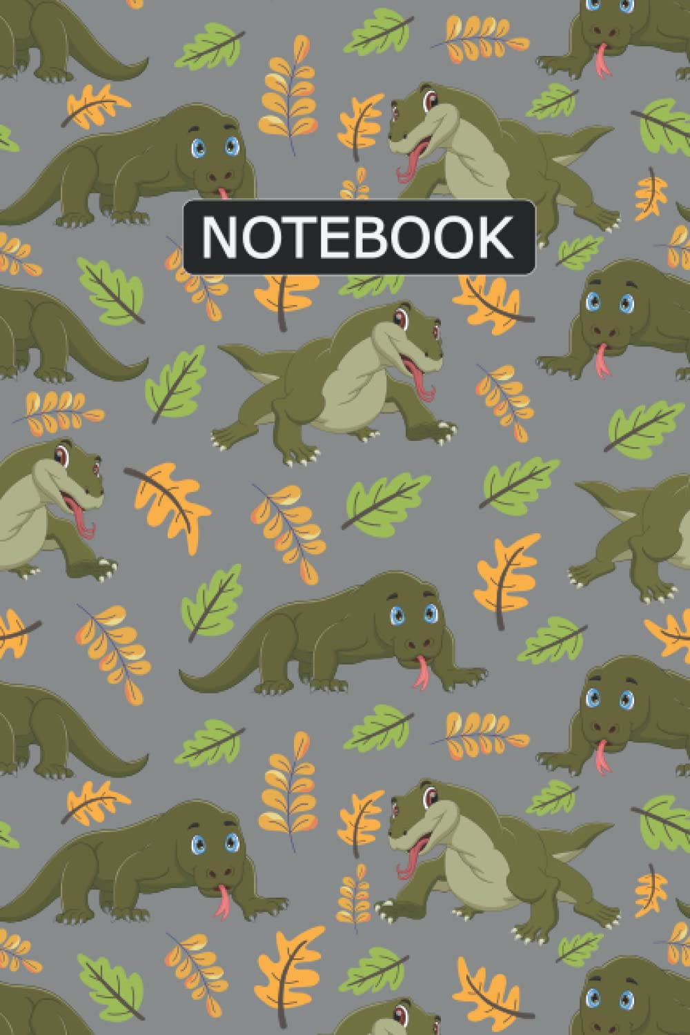 Amazon.com: Komodo Dragon Notebook: Komodo Dragon Blank Lined Notebook ...