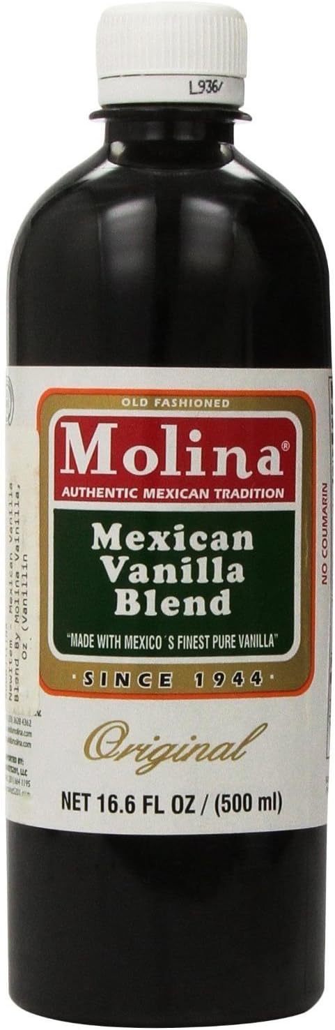 Amazon.com: #2274 Mexican Fine Vanilla Blend Molina Vainilla, 16.8 Oz ...