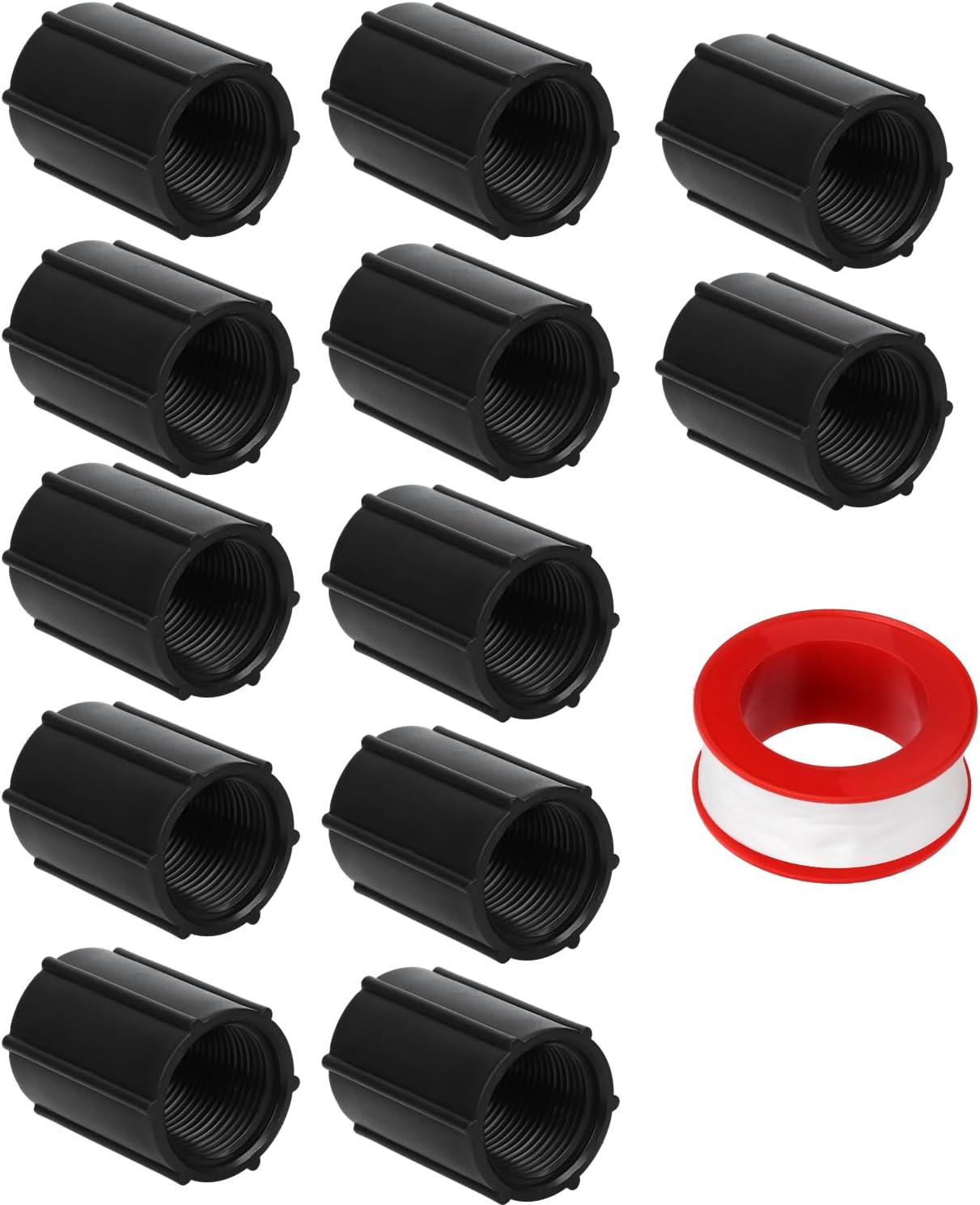 Amazon.com : PEUTIER 12pcs 3/4 Inch Double Female Hose Connector ...