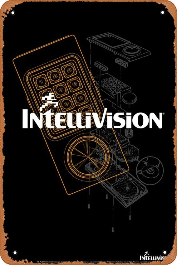 Amazon.com : Intellivision Controller White Logo Video Game Gaming ...