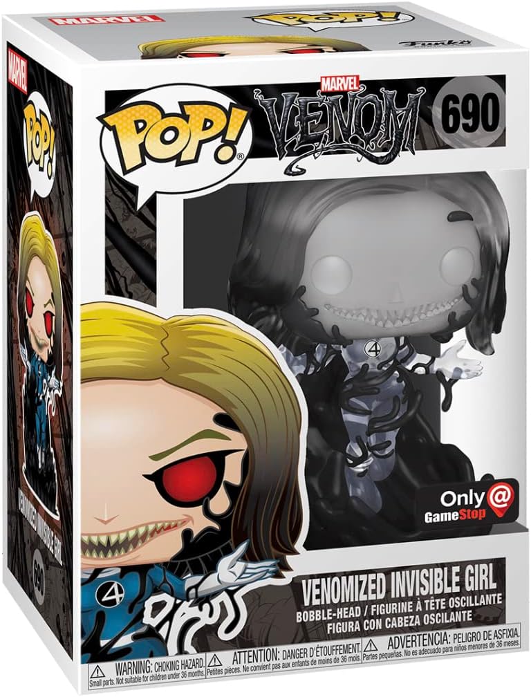 Funko Pop! Venomized Venomized Invisible Girl (Invisible) Exclusive ...