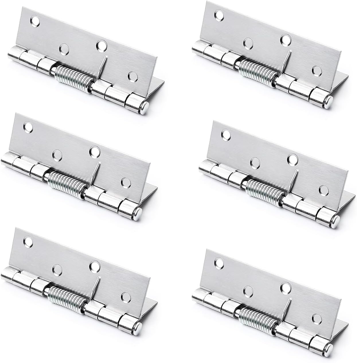 ZRM&E 8pcs Self Locking Spring Hinge 1" Spring Iron Hinge for ...