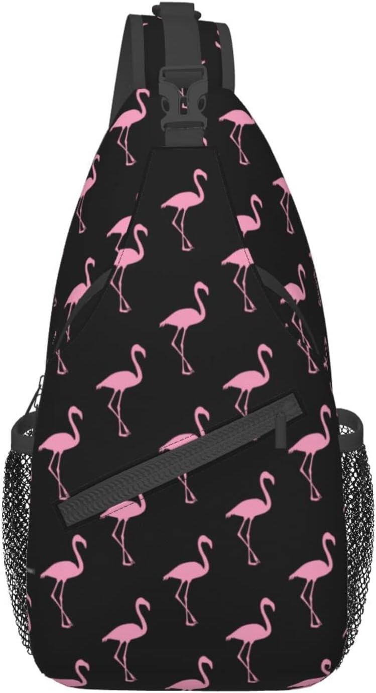 Amazon.com | FBCAL Flamingo Sling Bag, Crossbody Sling Backpack ...