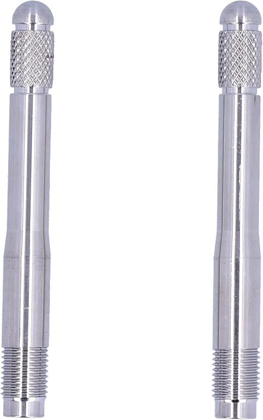 Aramox M14 x 1.5 Stainless Steel Wheel Stud Guide Pin, 2-Piece Wheel ...
