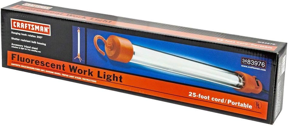 Craftsman 200 Lumen LED Worklight with Rotating Head (15 watt- Large ...