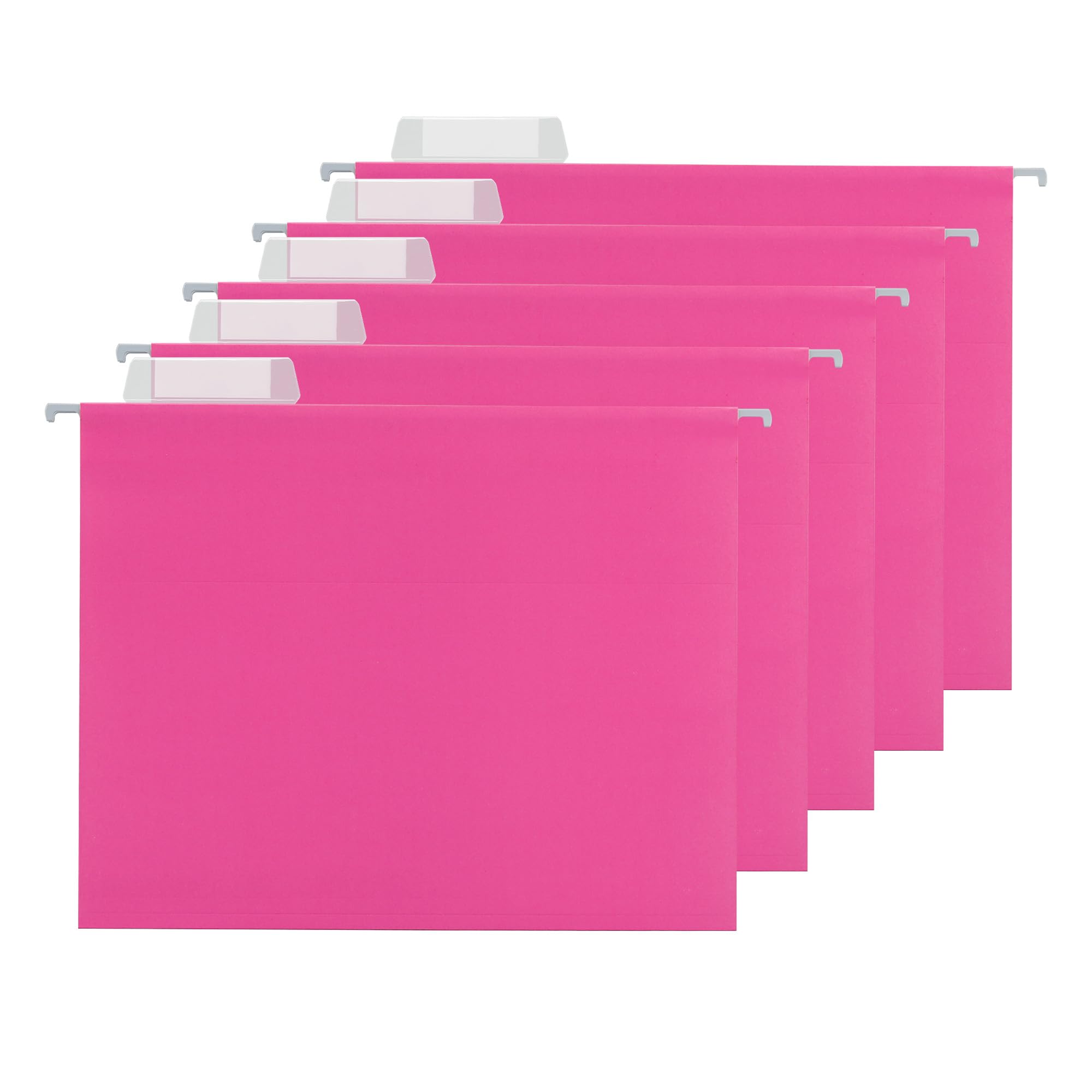 Snapklik.com : 25 Packs Hanging File Folders Pink,Letter Size 85x11 ...