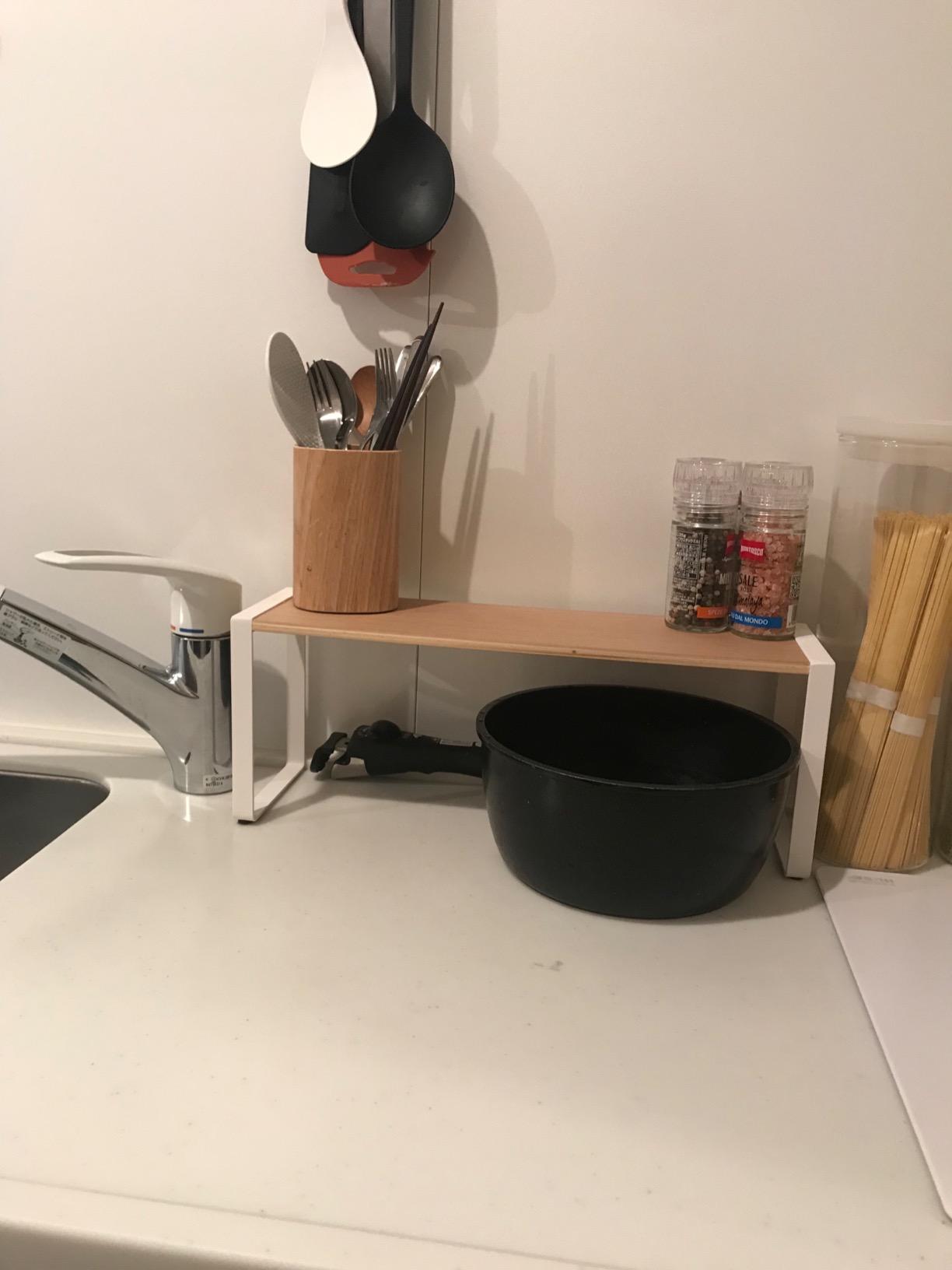 Amazon.co.jp: Yamazaki Industries Tosca Kitchen Rack : Home & Kitchen