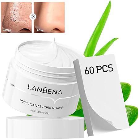 Amazon.com: CRGO Labena Nose Plant Pore Strips, Blackhead Remover Mask ...