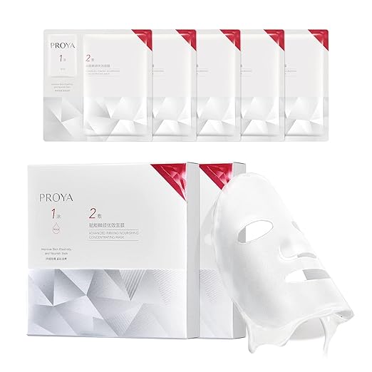 Amazon.com : PROYA Firming Nourishing Sheet Masks; Hydrating, Anti ...