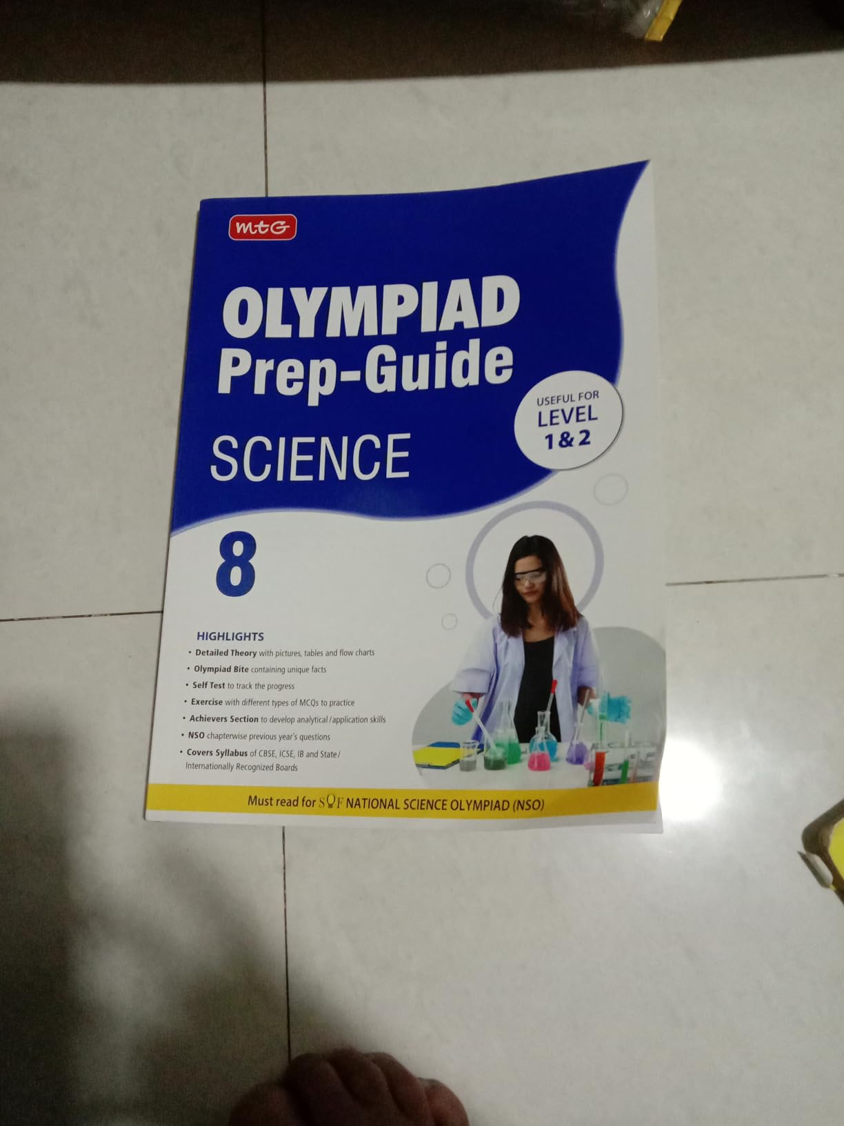 Buy MTG Olympiad Prep-Guide Science Class 8 - Detailed Theory, Self ...