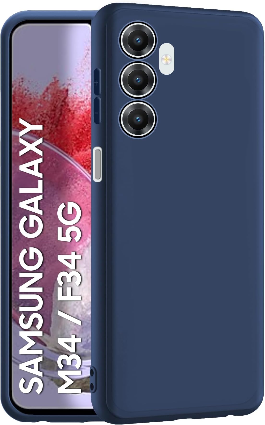 CEDO Samsung Galaxy M34 / F34 (5G) Back Cover | Camera Bump Protection ...