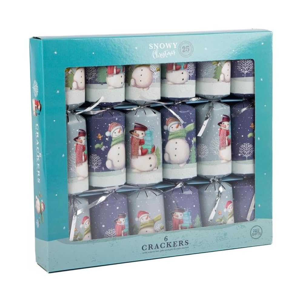 Pride Home & Garden Snowman Christmas Party Crackers for loved ones ...