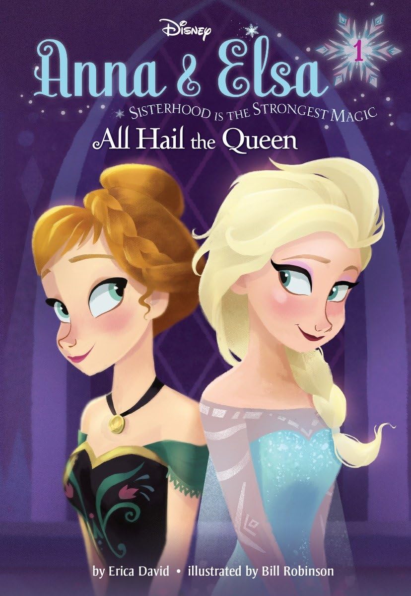 Amazon | Anna & Elsa #1: All Hail the Queen (Disney Frozen) (A Stepping ...