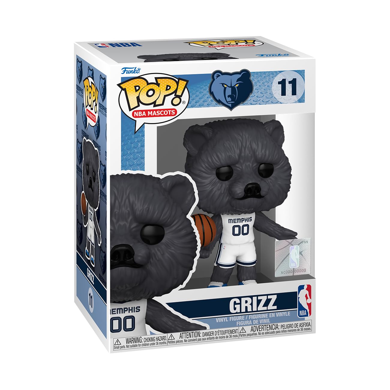 Amazon.com: Funko POP! NBA: Mascots - Memphis - Grizz - Collectable ...
