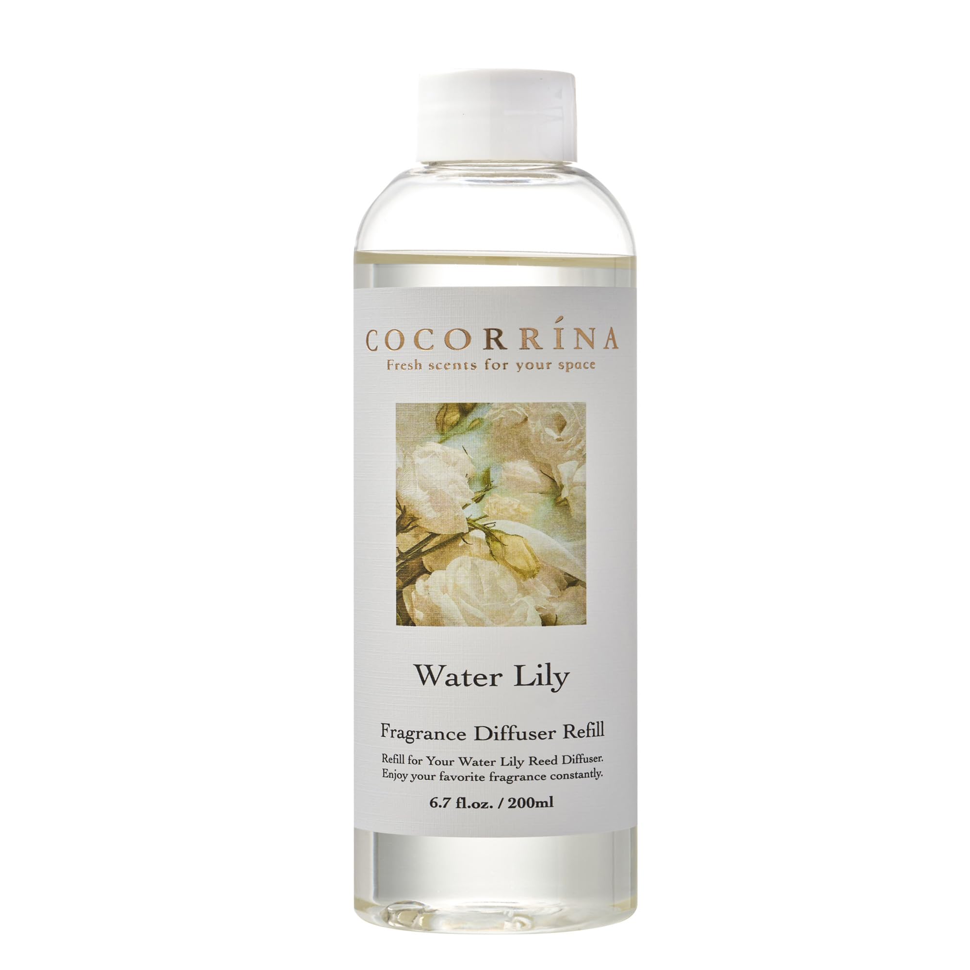 Amazon.com: Cocorrína Reed Diffuser Refill - Water Lily 6.7 oz. Scented ...