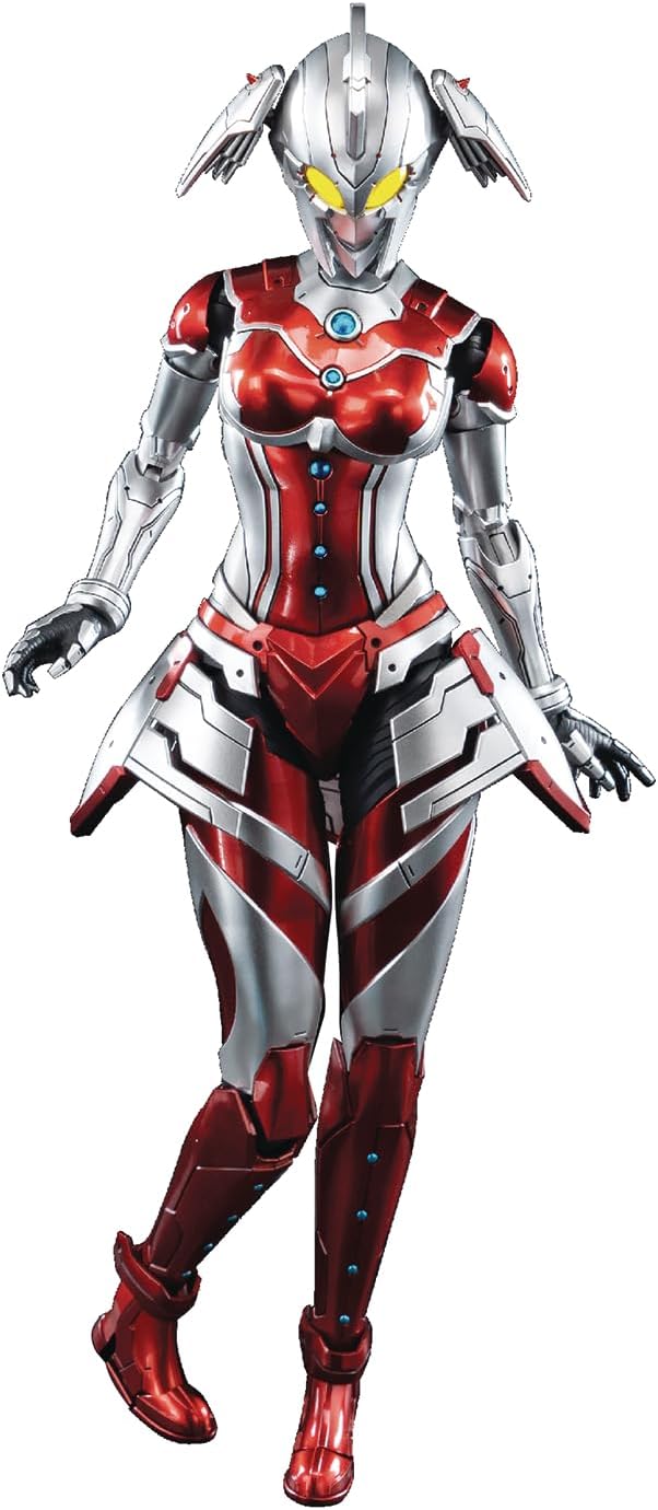 Amazon.com: ThreeZero FigZero Ultraman Suit Marie (Anime Version) 1:6 ...