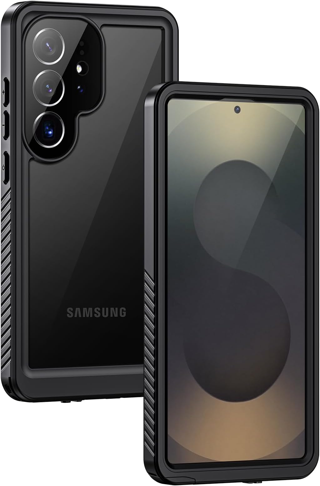 Amazon.com: Nineasy for Samsung Galaxy S25 Ultra Case Waterproof [IP68 Underwater][Built-in ...