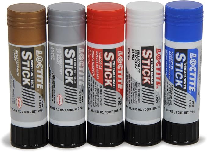 Amazon.com: Loctite 576507 Stick Thread Treatment Assortment Kit , red ...