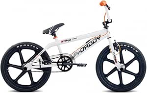 Rooster Big Daddy BMX White/Orange with Black Skyways : Amazon.co.uk ...