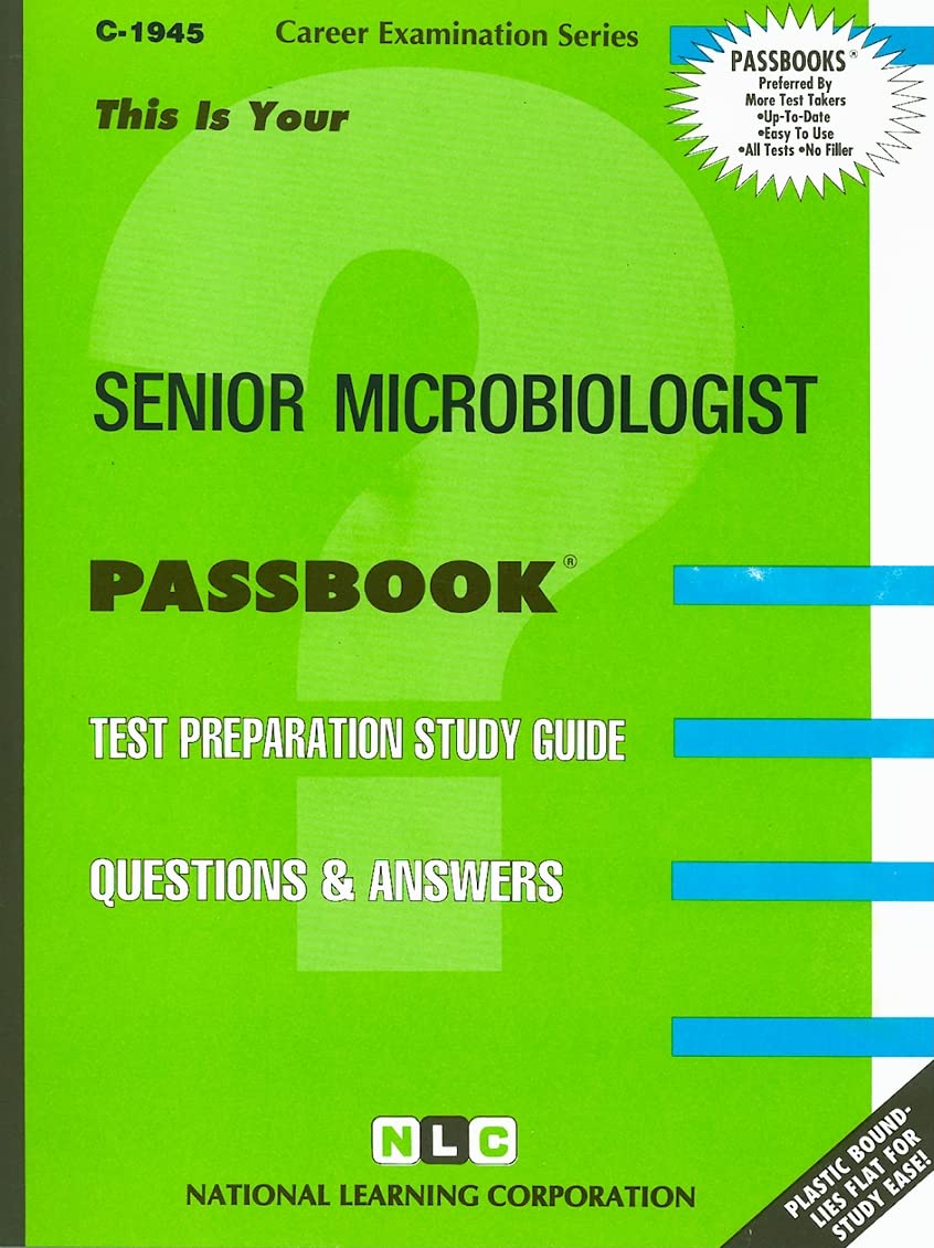 Senior Microbiologist (Career Examination Series): National Learning ...
