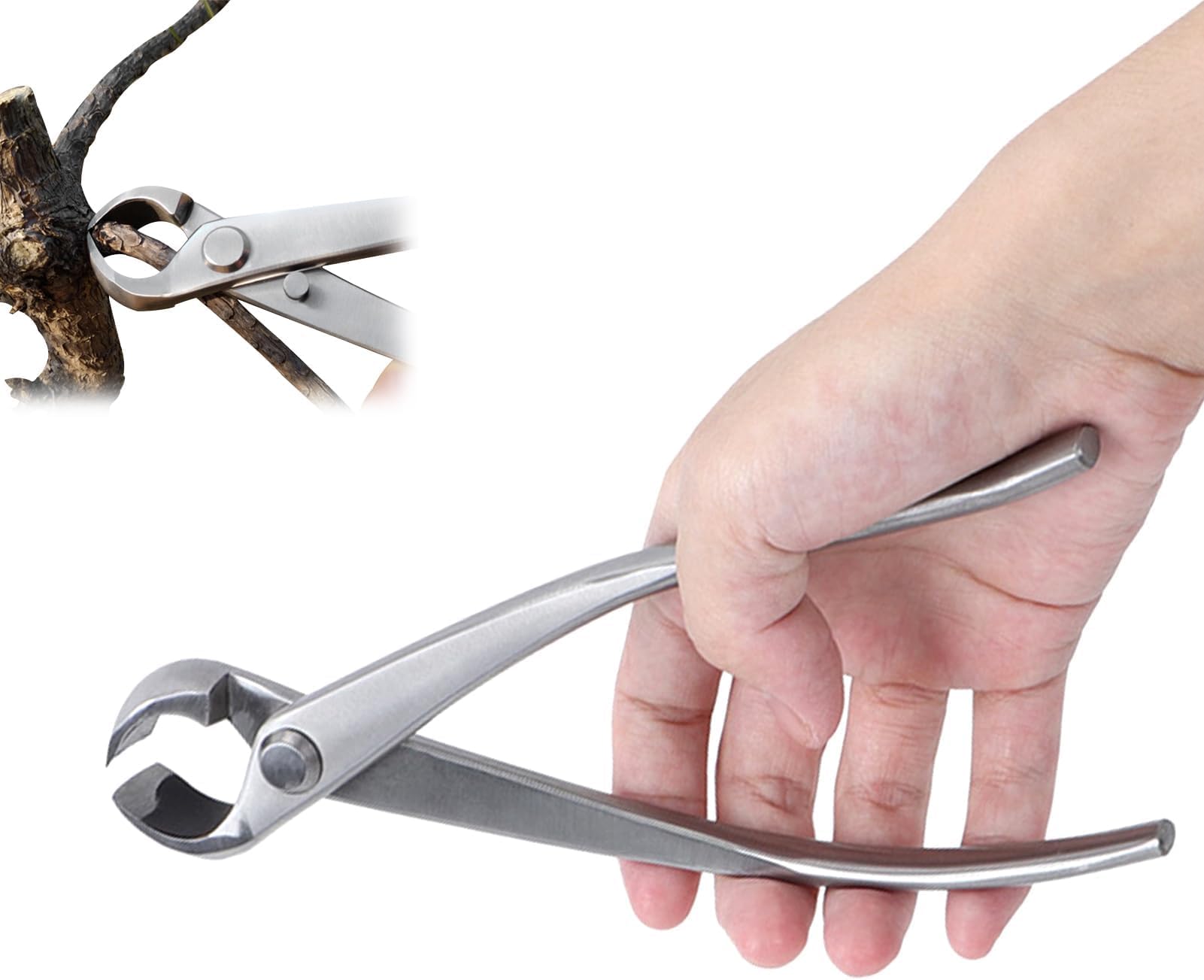 vouiu 6-Piece Bonsai Tool Set,Knob Cutter,Trunk Splitter,Concave Cutter ...