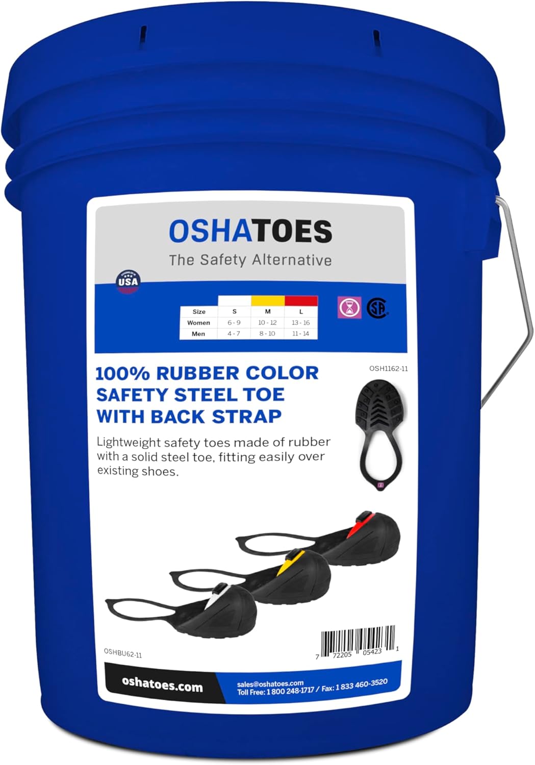 Oshatoes, Safety Overshoes Prepack Bucket includes 9 New Caledonia | Ubuy