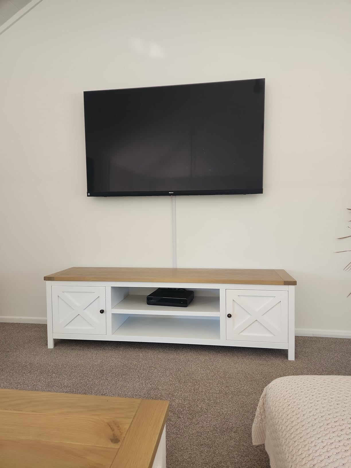 ZhiYo Cord Cover Wall Kit, 94.5in Cord Hider Wall Mounted TV, Wire ...