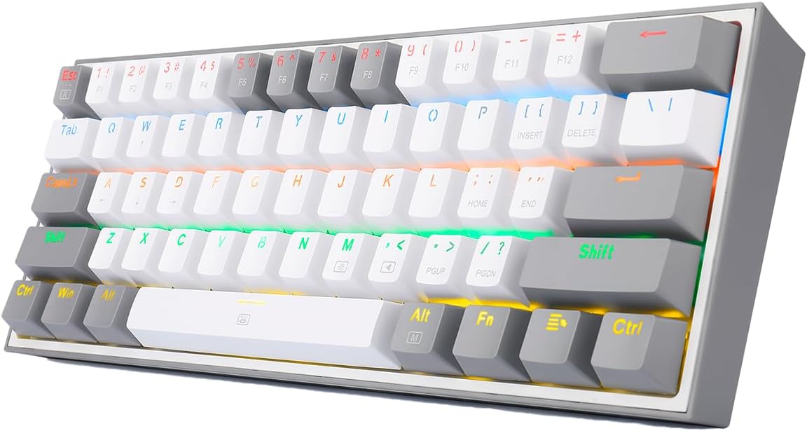 HyperX Alloy Origins 65, Teclado mecánico Gamer, Forma compacta del 65% ...