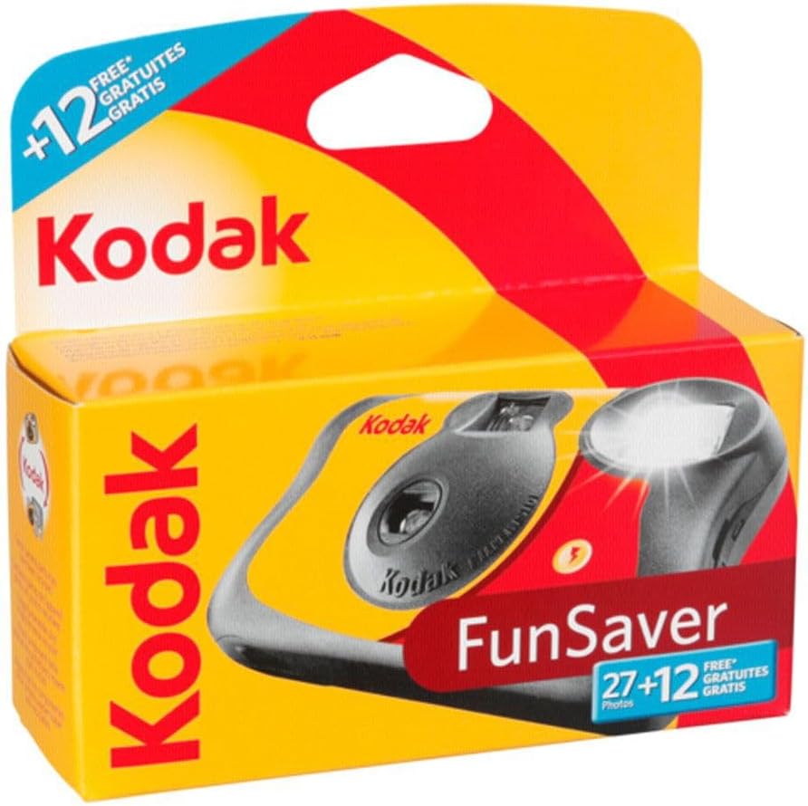 Amazon.com : Kodak Fun Saver Single Use Camera (10-Pack) Bundle (10 ...