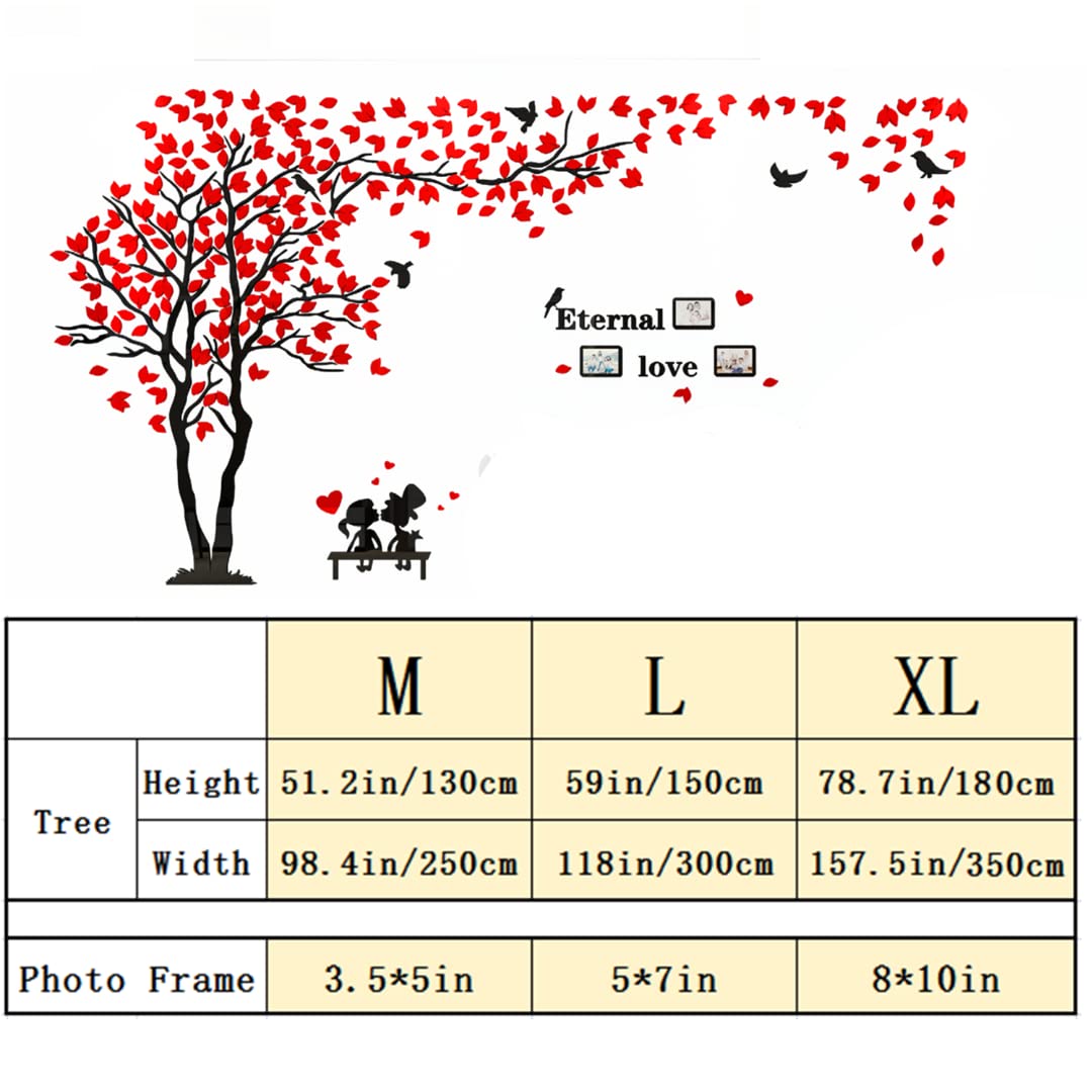 Snapklik.com : 3D Tree Wall Stickers DIY Family Photo Frame Tree And ...