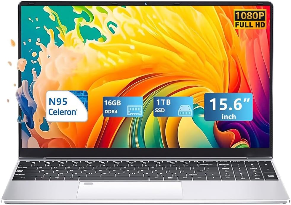 Amazon.com: Gaming Laptop,15.6 Inch FHD IPS 1920*1080 Laptop Computer ...