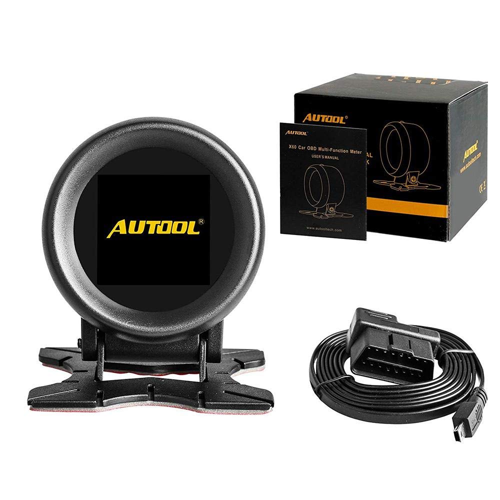 Buy Layopo OBD Smart Digital Meter,OBD Heads Up Display,OBD Temperature ...