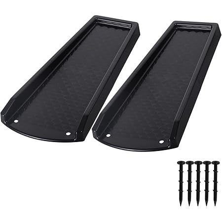 Amazon.com : plusgutter Rain Gutter Downspout Splash Block, Gutter ...