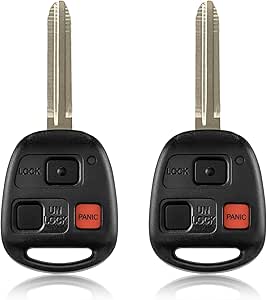 Amazon.com: 2 Keylessbest Replacement for 2006 2007 2008 2009 Toyota ...