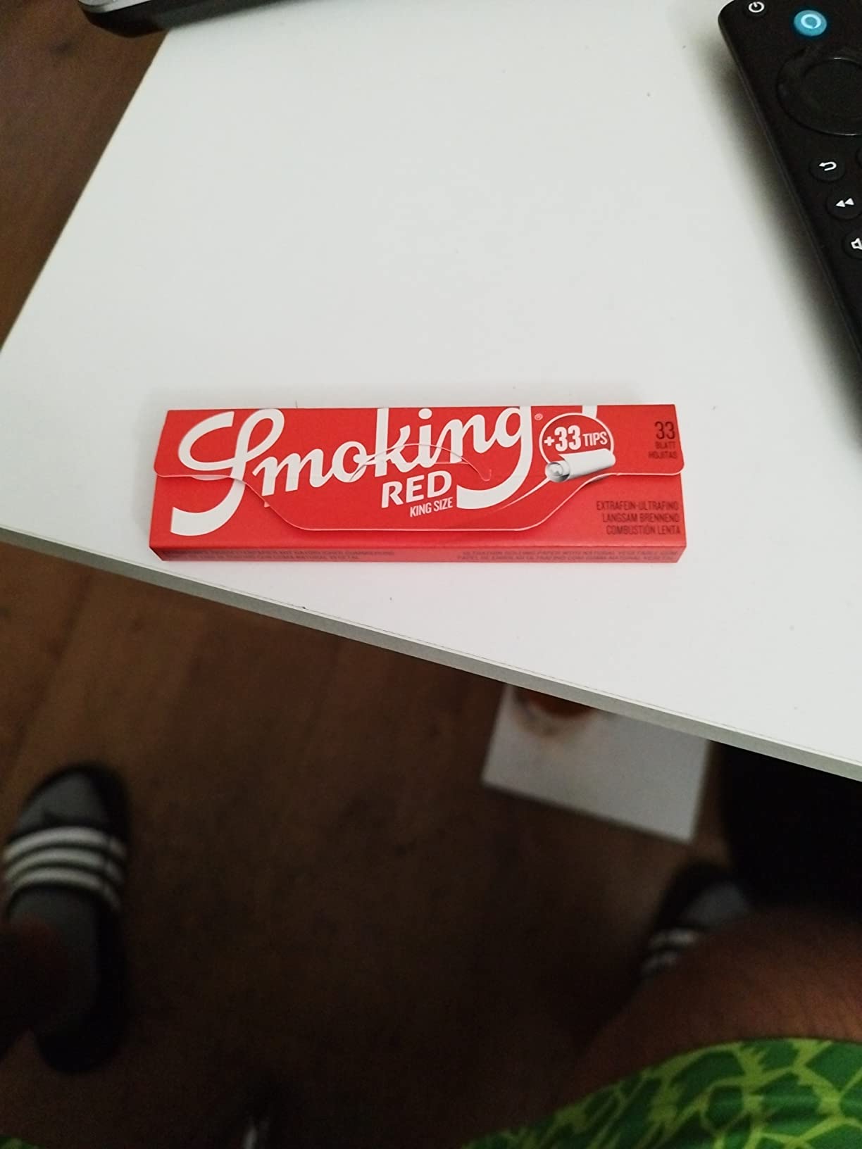 Amazon.de: 10x SMOKING red KS Papers inkl. Filtertips (10x33/33) Tips ...