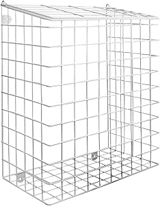 Letterbox Cage | Indoor Mail Catcher | Fixings Included | White Post ...