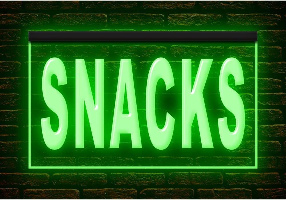 110075 Snacks Food Fish Chips Cafe Bar Shop Store Open Display LED ...