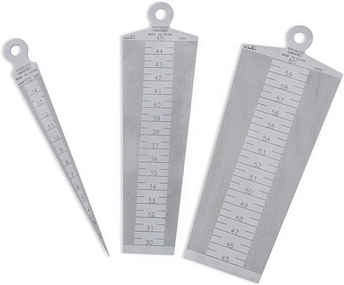 SagaSave Taper Welding Gauge, Hole Measuring Tool, Wedge Feeler Gauge ...