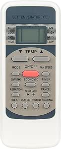 Amazon.com: R51C Replace AC Remote Control Compatible with Midea/Milexus Air Conditioner RG51M5 ...