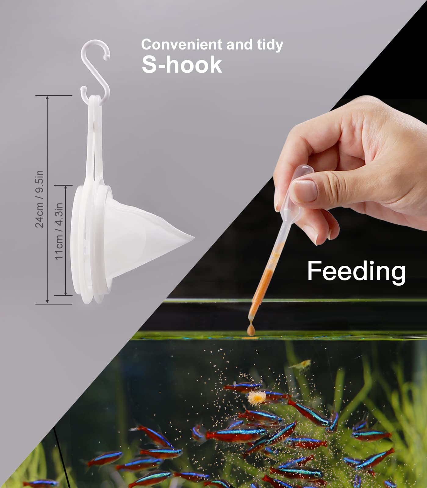 Snapklik.com : Aquarium Baby Brine Shrimp Sieve Eggshell Separator ...