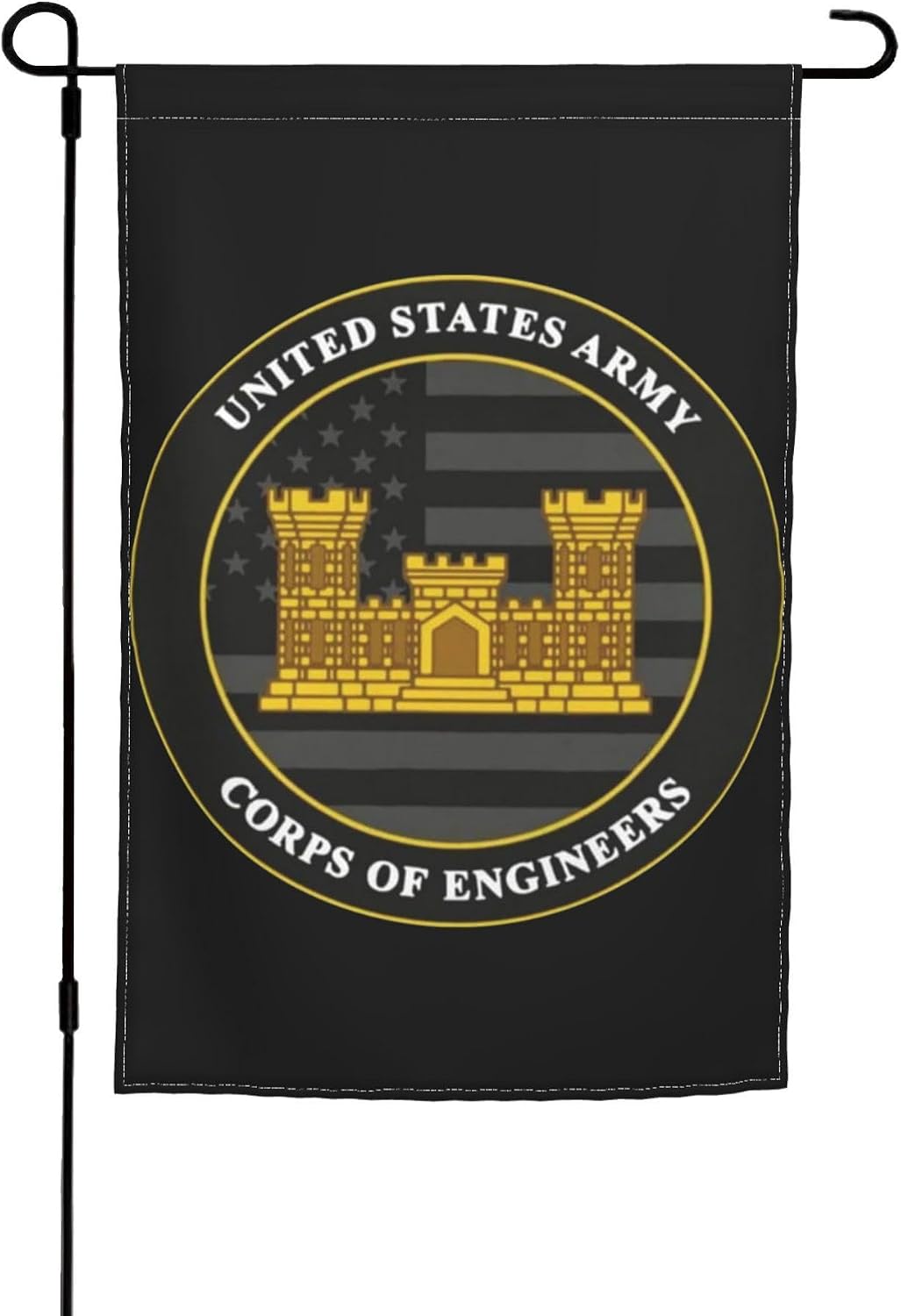 Amazon.com: CAEOPEZE Army Corps of Engineers Usace Denim Garden Flag ...