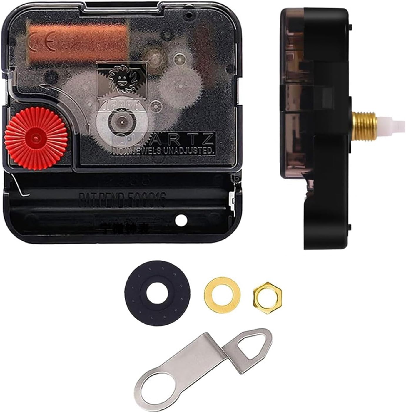 Amazon.com: HeOTER Silent Quartz Clock Mechanism Wall Clock Movement ...