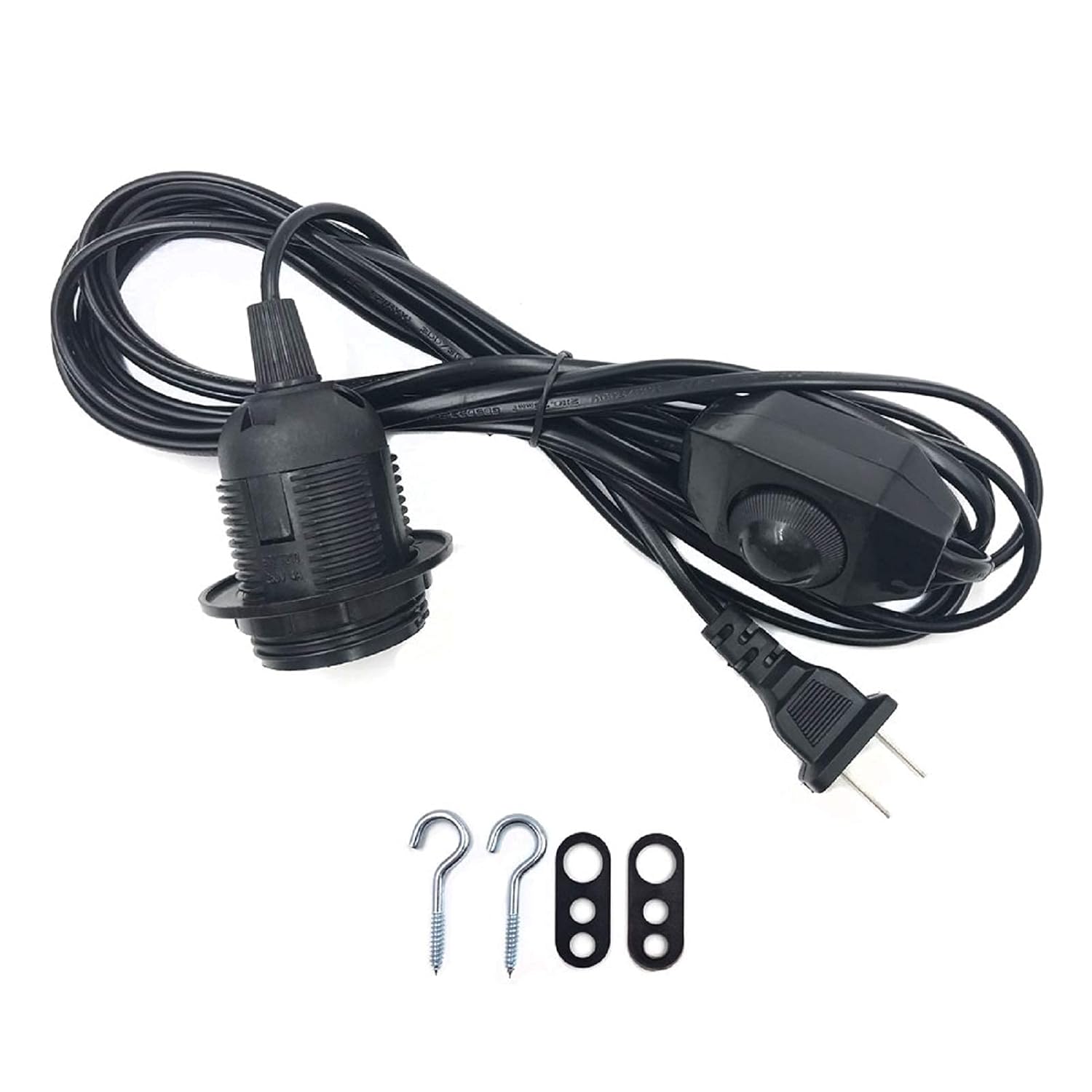 Pendant Light Cord dimmer Switch Outdoor Hanging Light Lamp kit Edison ...