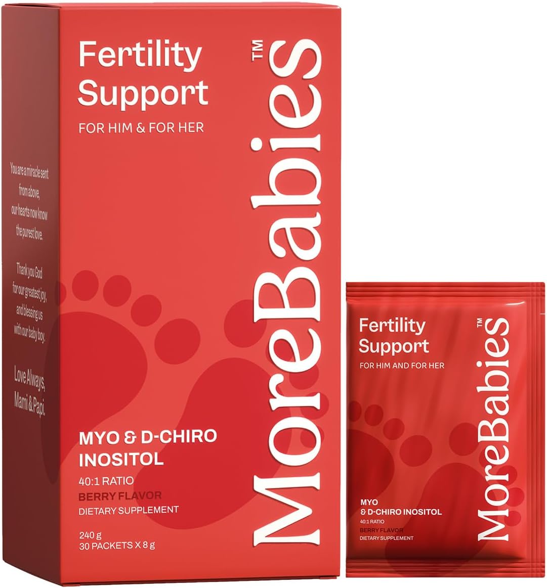 Amazon.com: MoreBabies Myo-Inositol & D-Chiro Inositol Fertility ...