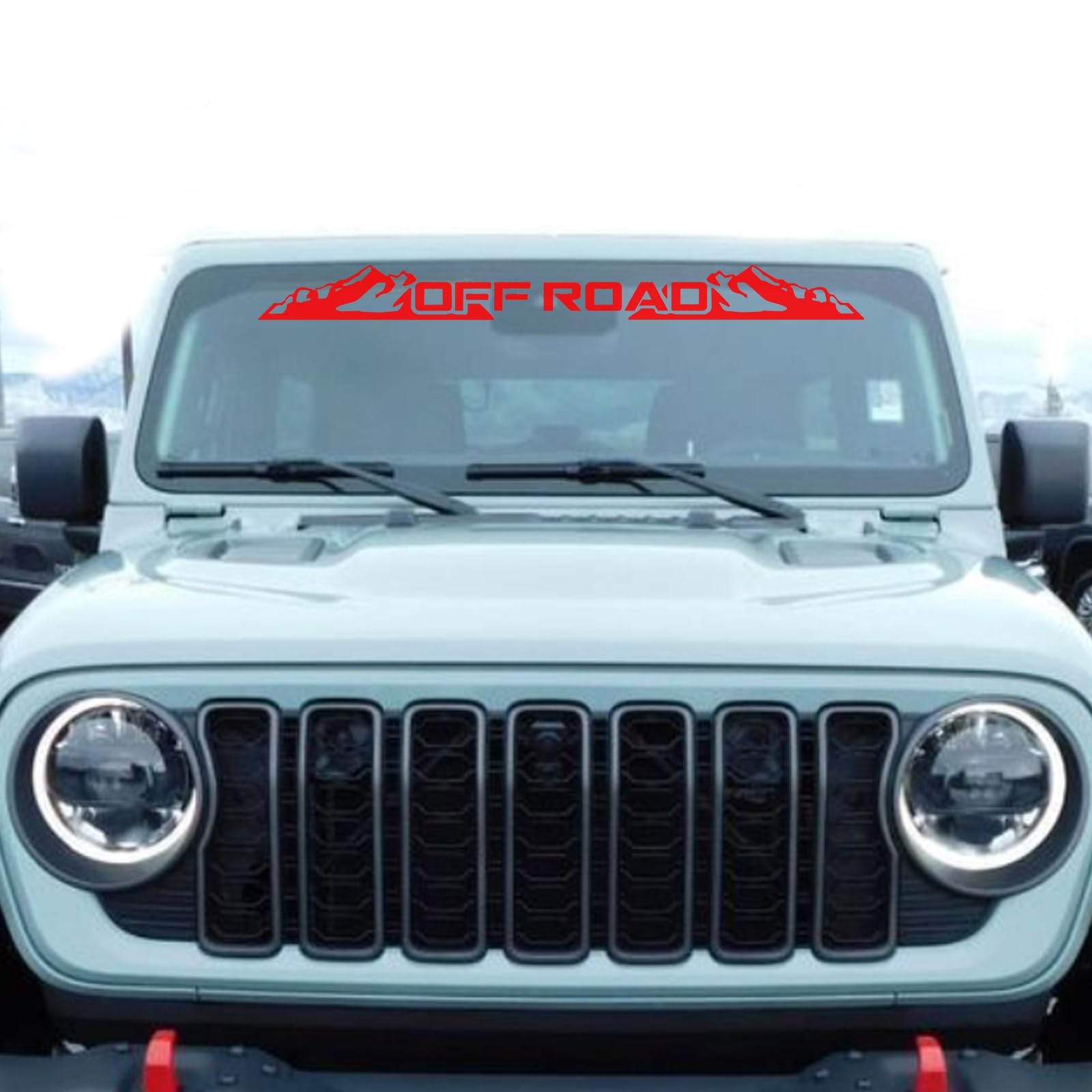 Amazon.com - 1 Pc Off Road Car Windshield Vinyl Decal Sticker for Jeep ...